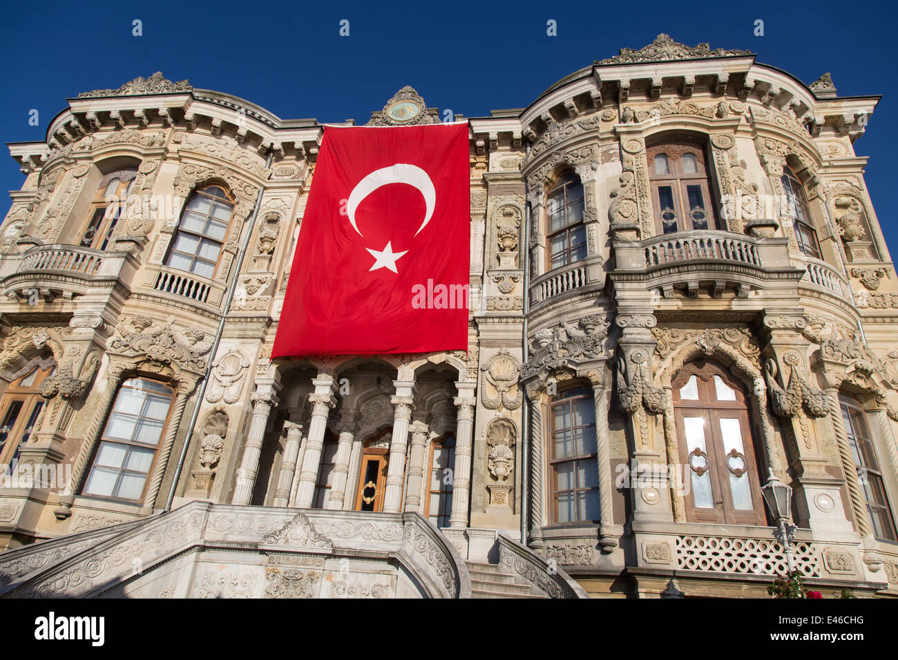 Kucuksu Palace in Istanbul City, Turkey Stock Photo - Alamy