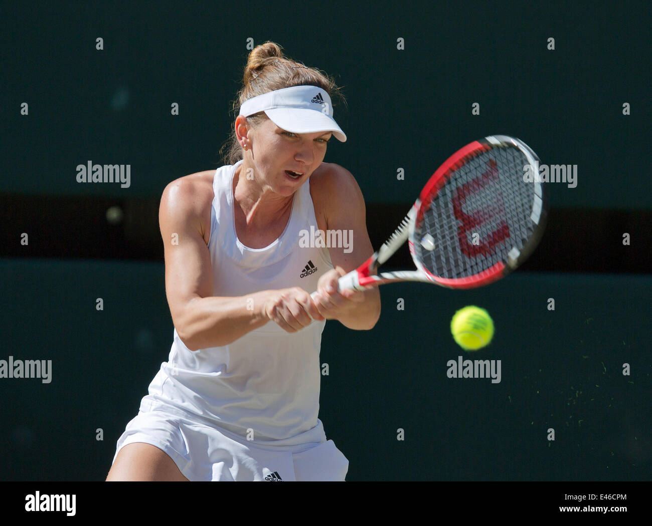 London, UK. 03rd July, 2014. Tennis, Wimbledon, AELTC, Semifinal match ...