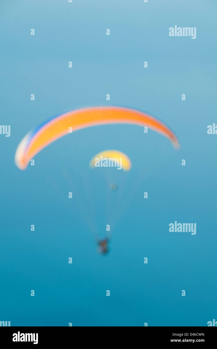 Paragliding in turkey skydiving on hi-res stock photography and images ...