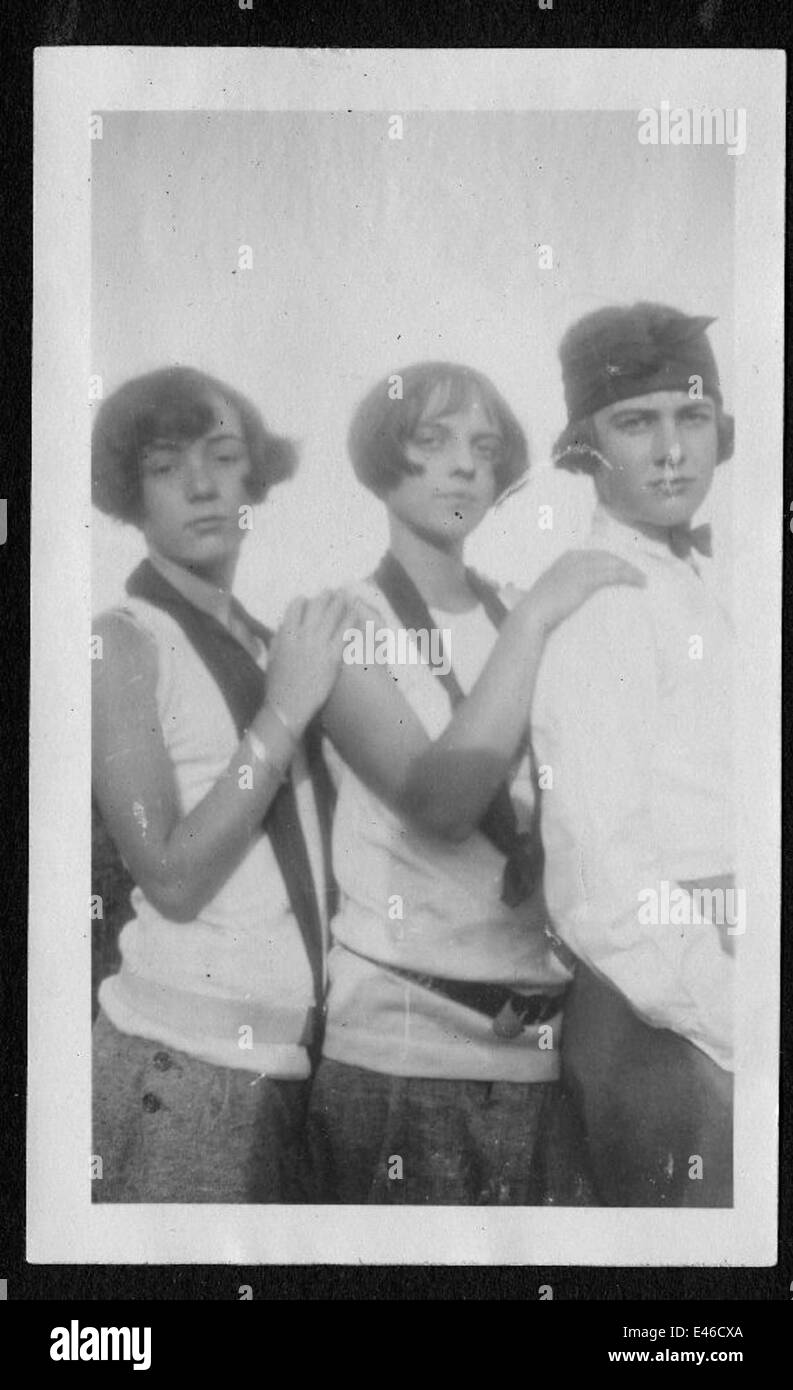 This photograph features Helen Richey, one of the first female aviators ...