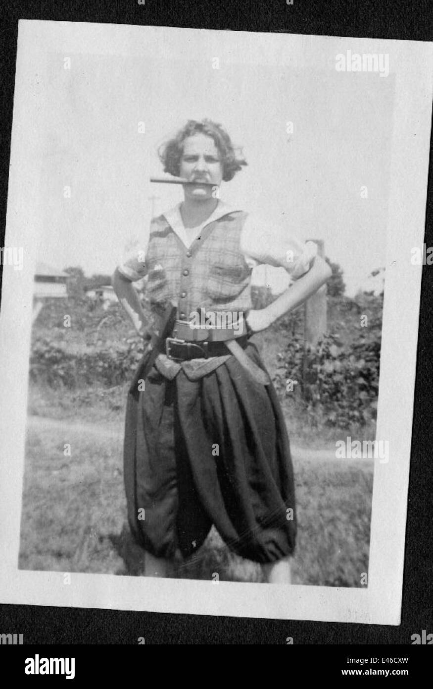 Helen Richey, one of the pioneering women in aviation, is photographed ...