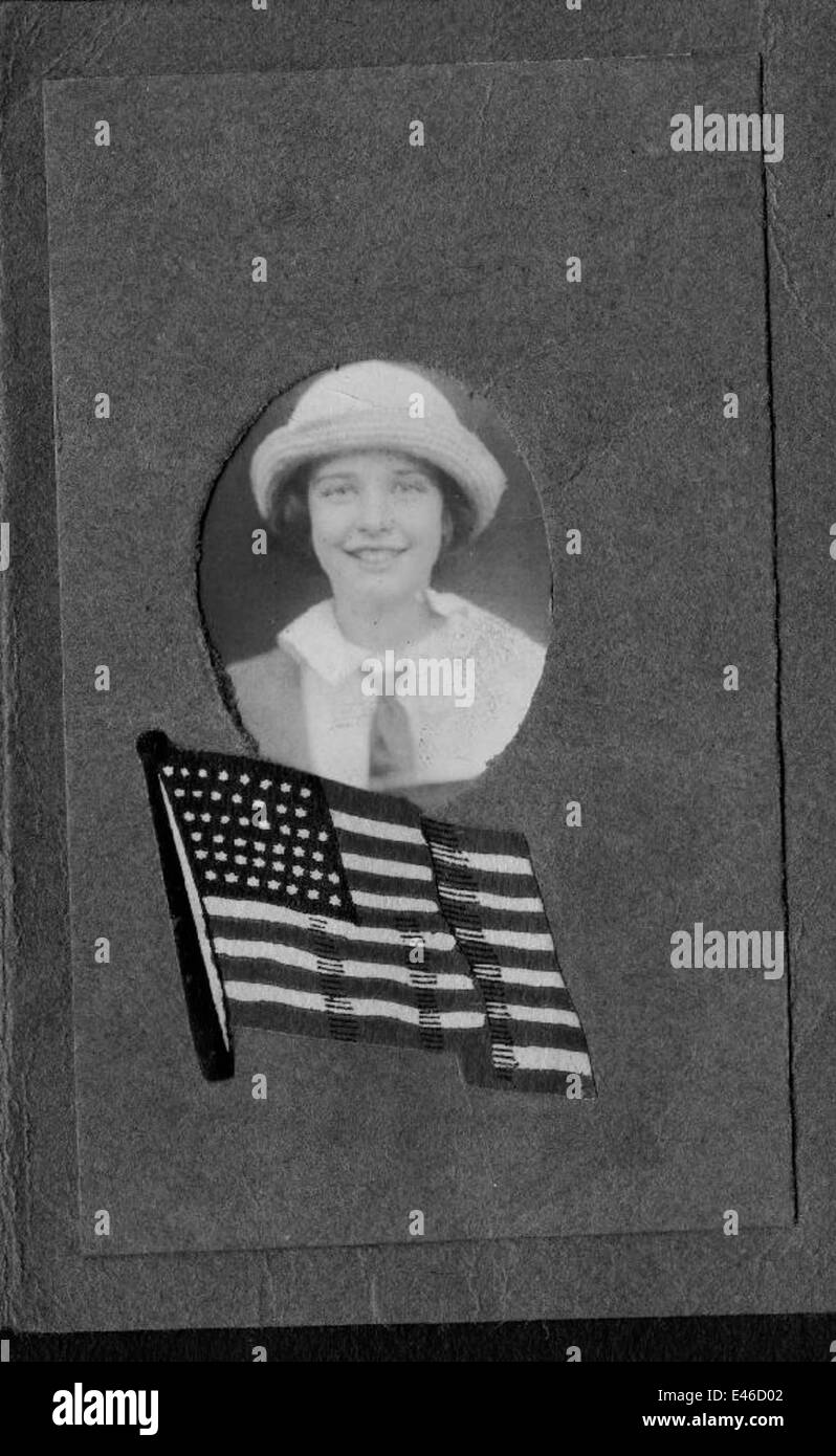 This image features Helen Richey, a pioneering aviator and the first ...