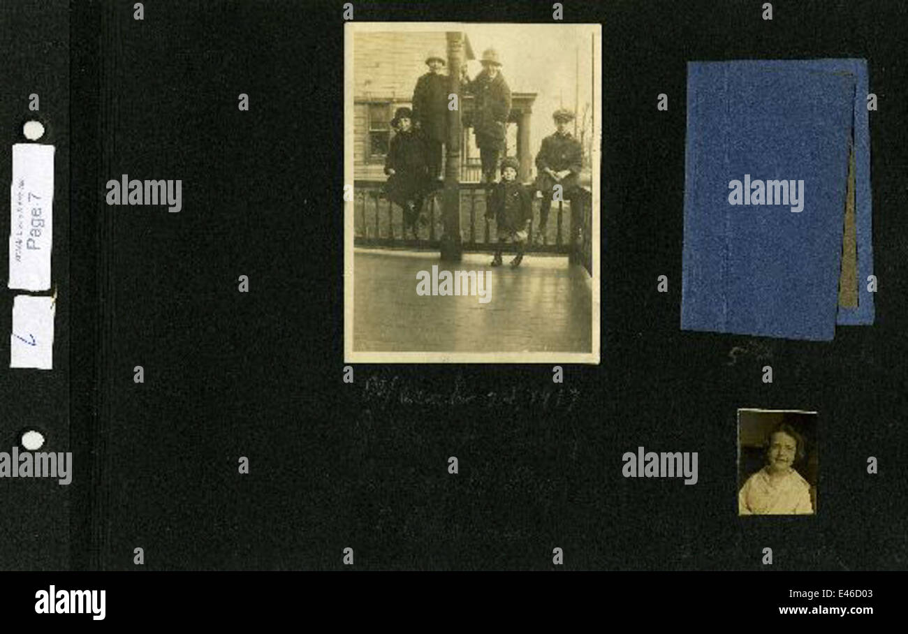 This photograph of Helen Richey captures her in a winter setting ...