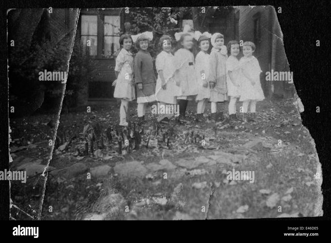 Helen Richey, a pioneering female aviator, is photographed outdoors ...