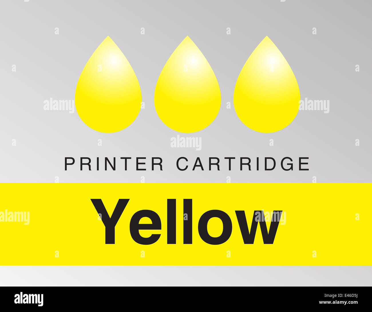 Color CMYK Icon Set Stock Photo - Alamy