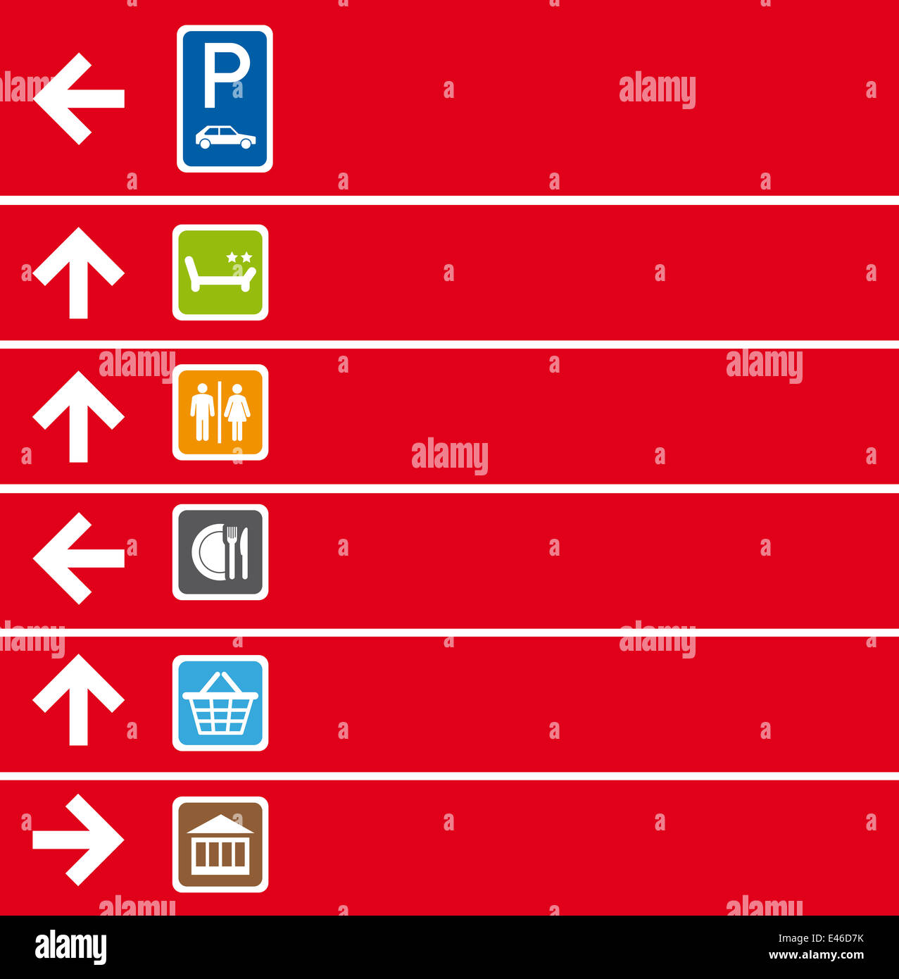 Pointer icon direction label hi-res stock photography and images - Alamy