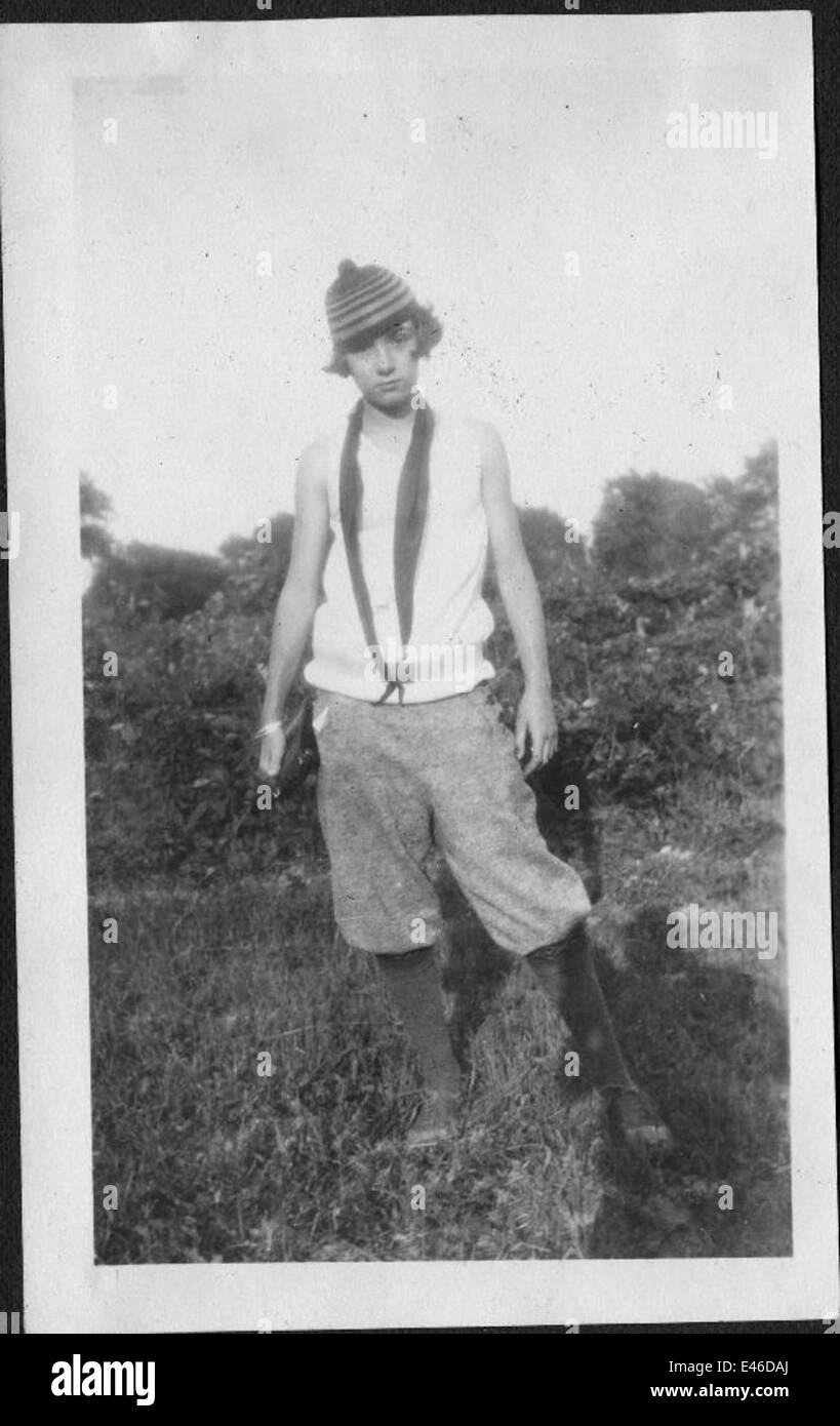This image of Helen Richey, a pioneering female aviator, shows her in ...