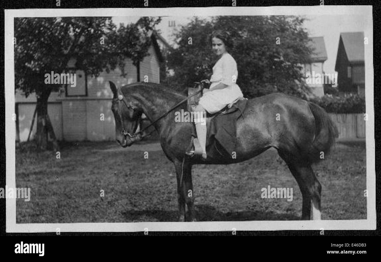 This image captures a young Helen Richey, one of the pioneering female ...
