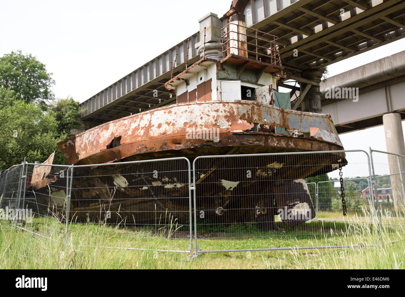 Chepstow in Monmouthshire Wales UK The Severn Princes the old Aust ...