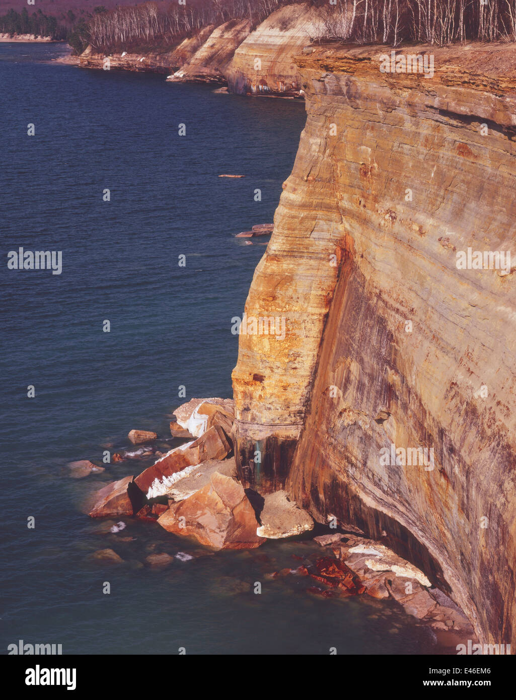 Pictured rocks mi hi-res stock photography and images - Alamy