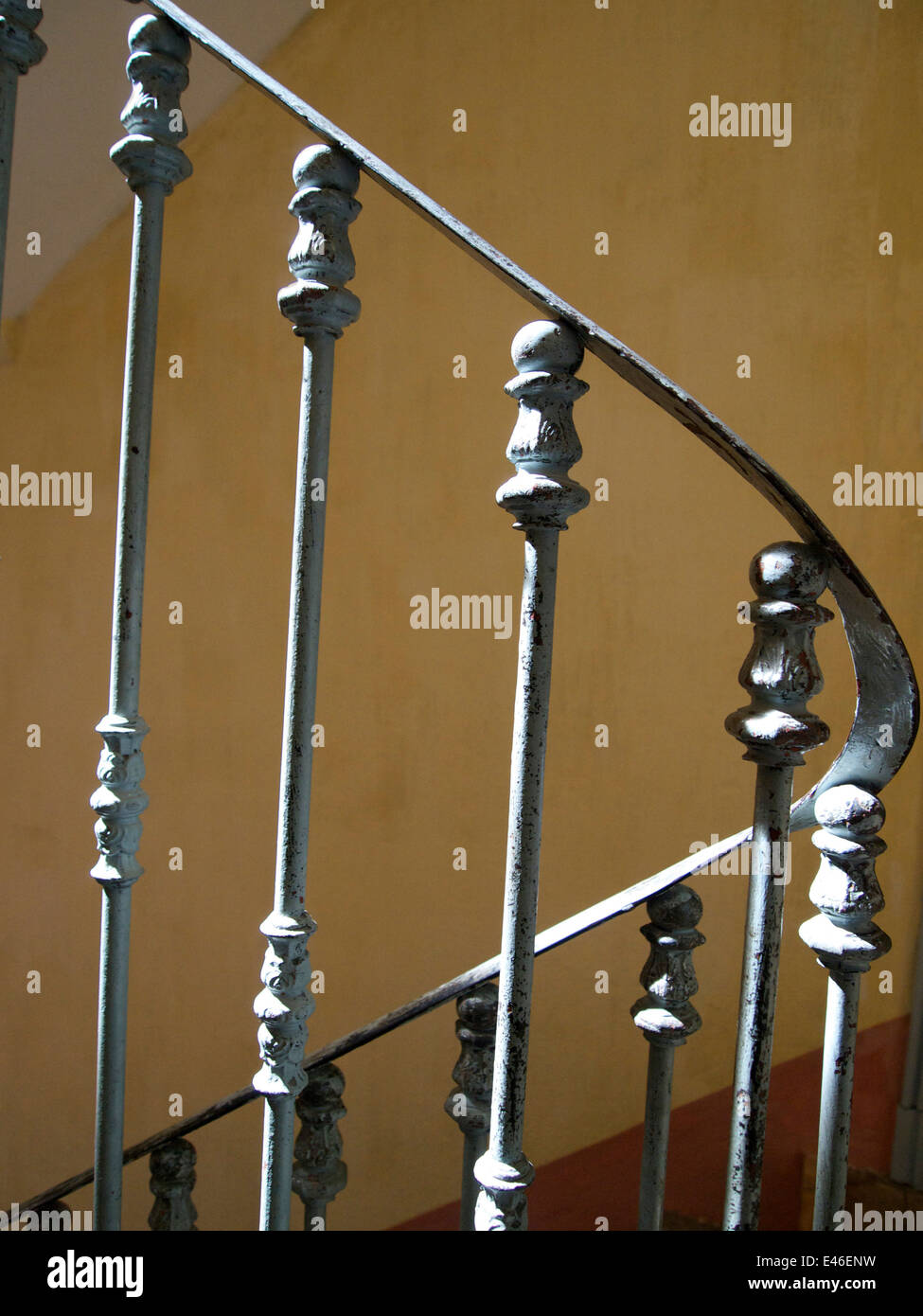 Banister rail hi-res stock photography and images - Alamy