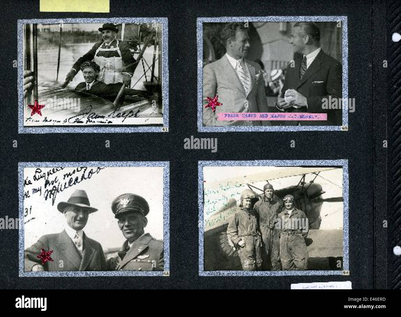 Page 021 from an aviation archive showcases important historical ...