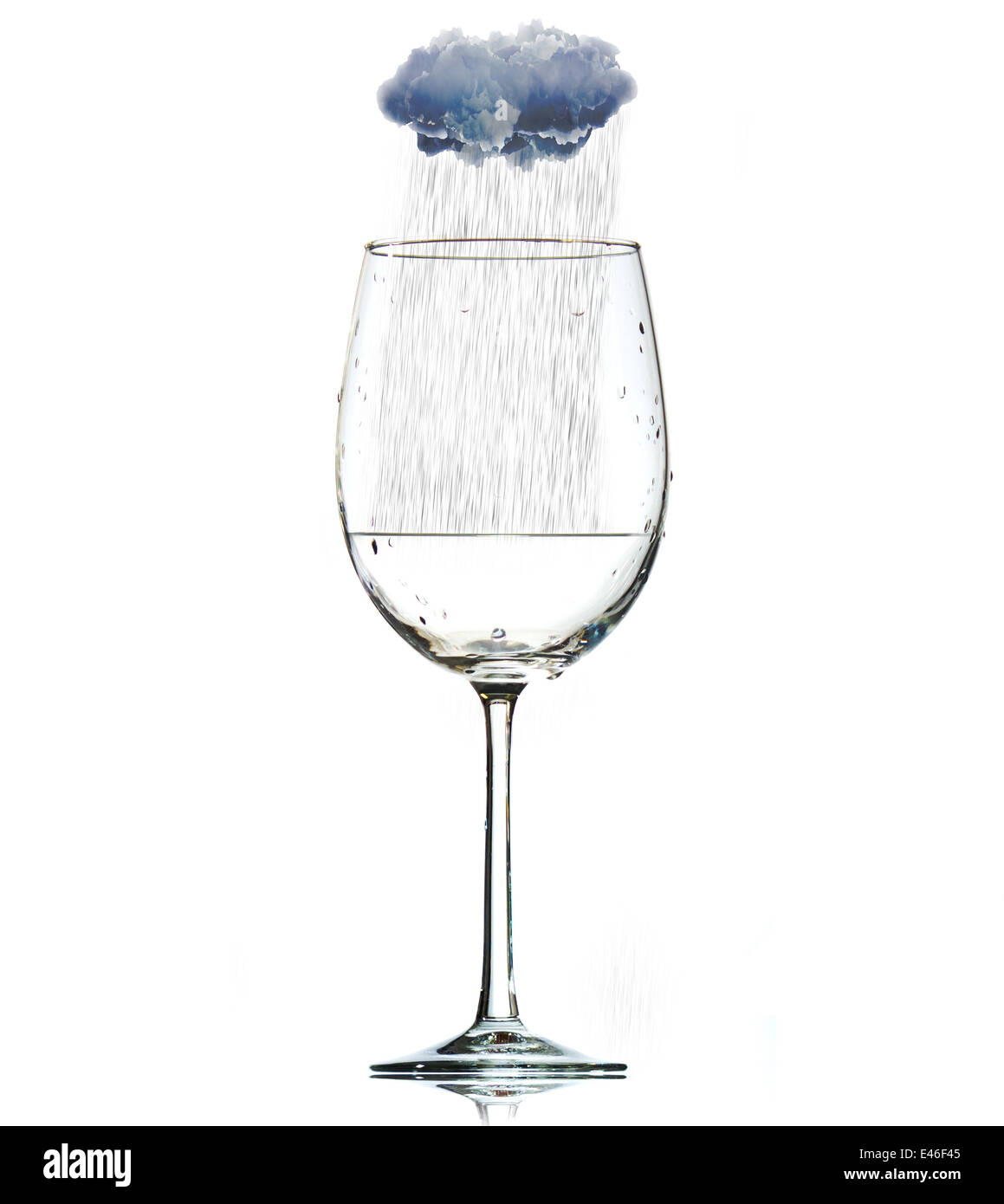 Rain storm background in Cut Out Stock Images & Pictures - Alamy