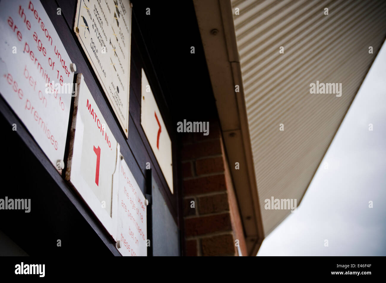 Football turnstile hi-res stock photography and images - Alamy