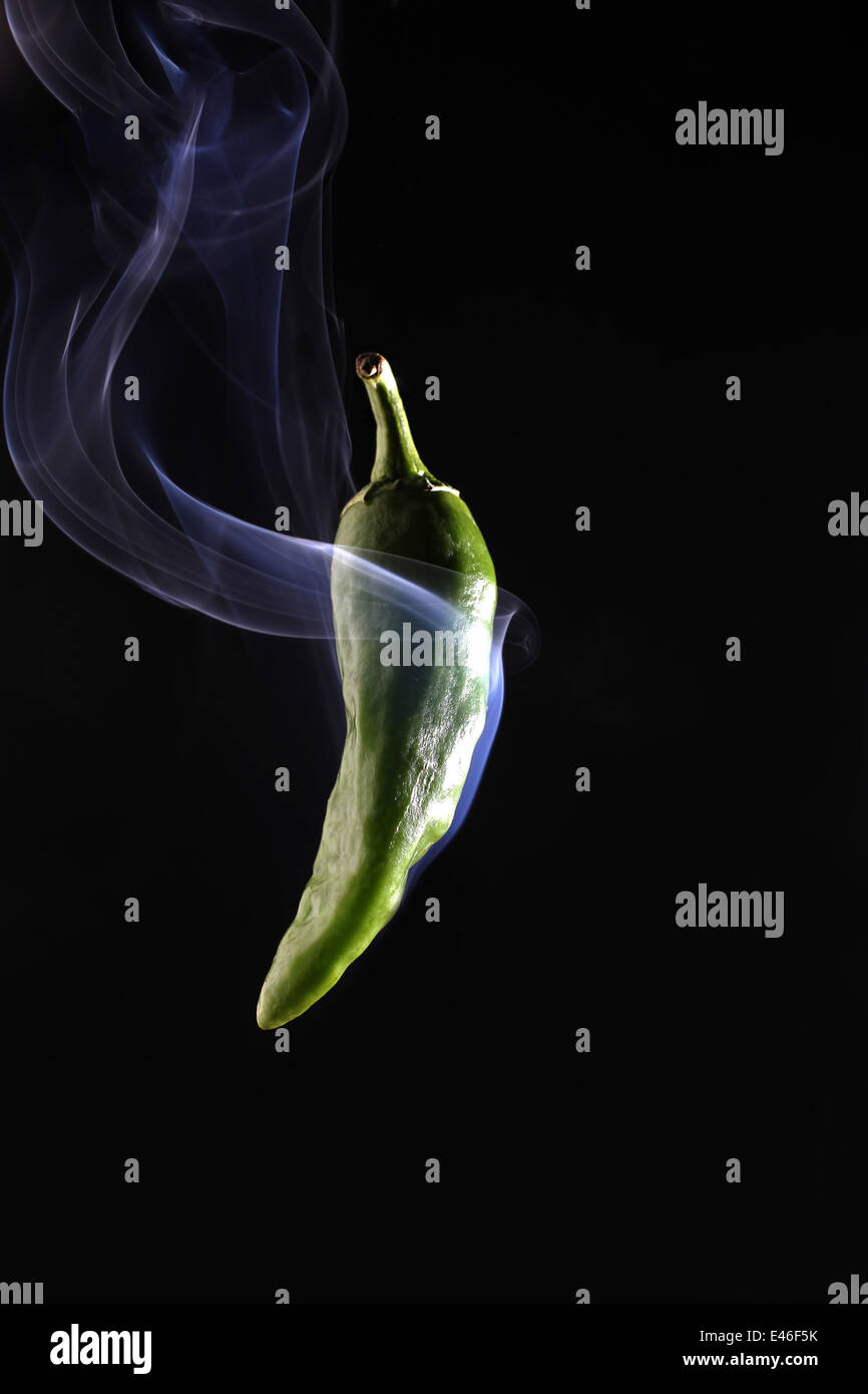 Smoking hot chili pepper hi-res stock photography and images - Alamy