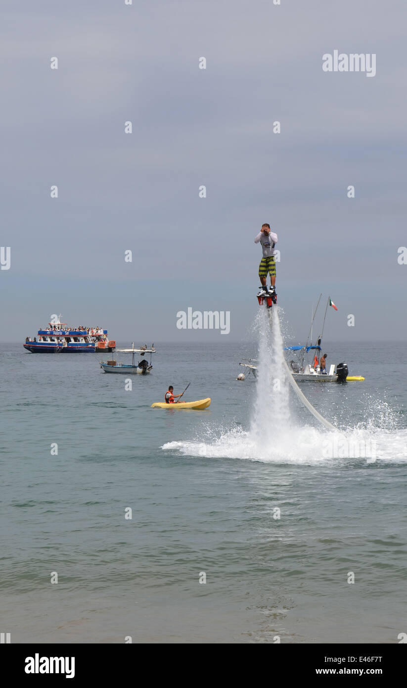 Water boarding in Puerto Vallarta Stock Photo - Alamy