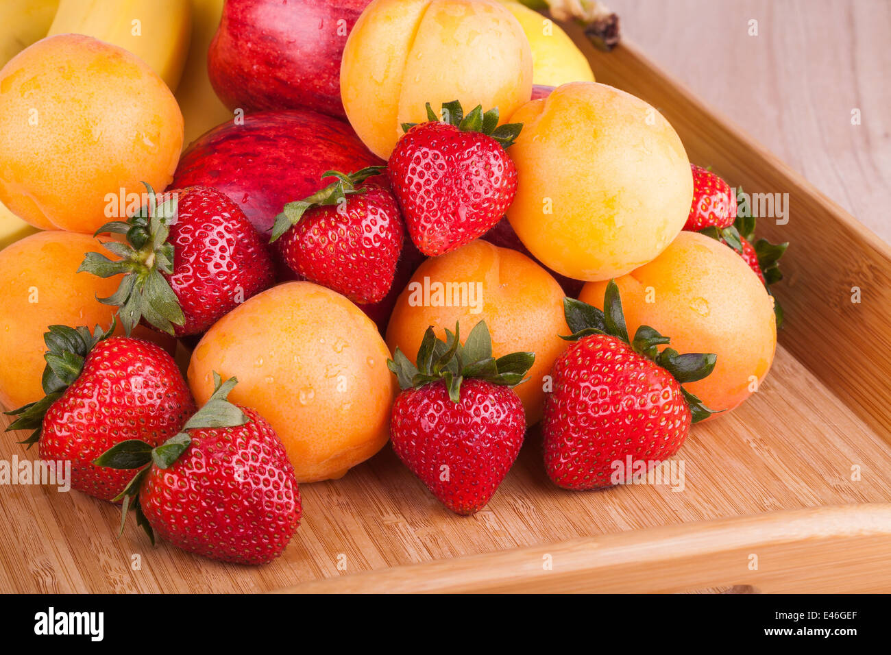 Raw fruits clean hi-res stock photography and images - Alamy