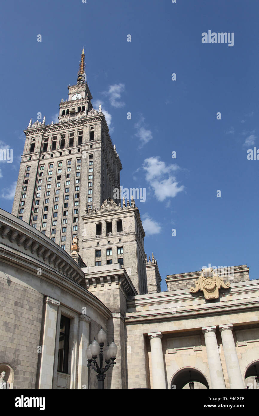 Iconic palace of culture hi-res stock photography and images - Alamy