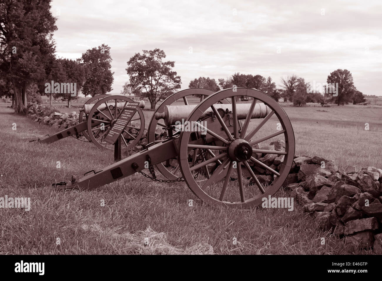 Gettysburg civil war battlefield hi-res stock photography and images ...