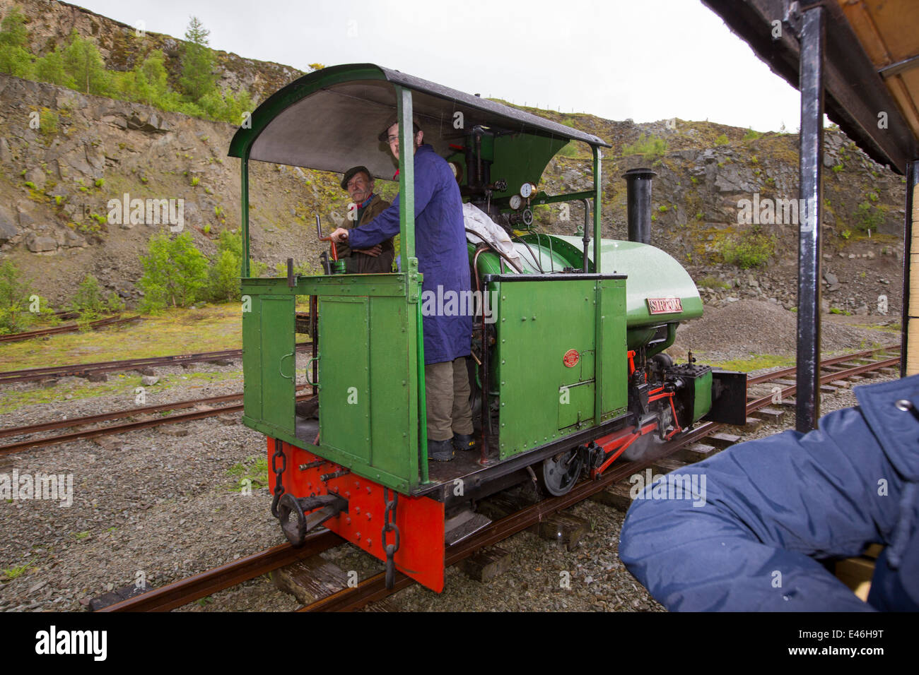 Steam train threlkeld mining museum hi-res stock photography and images ...