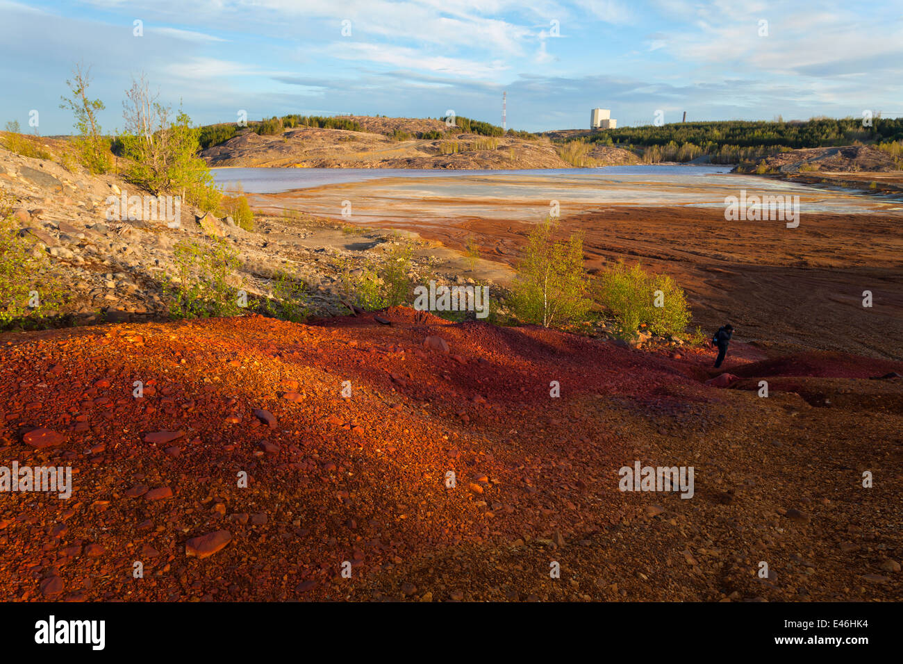 Pollution from mining operation hi-res stock photography and images - Alamy