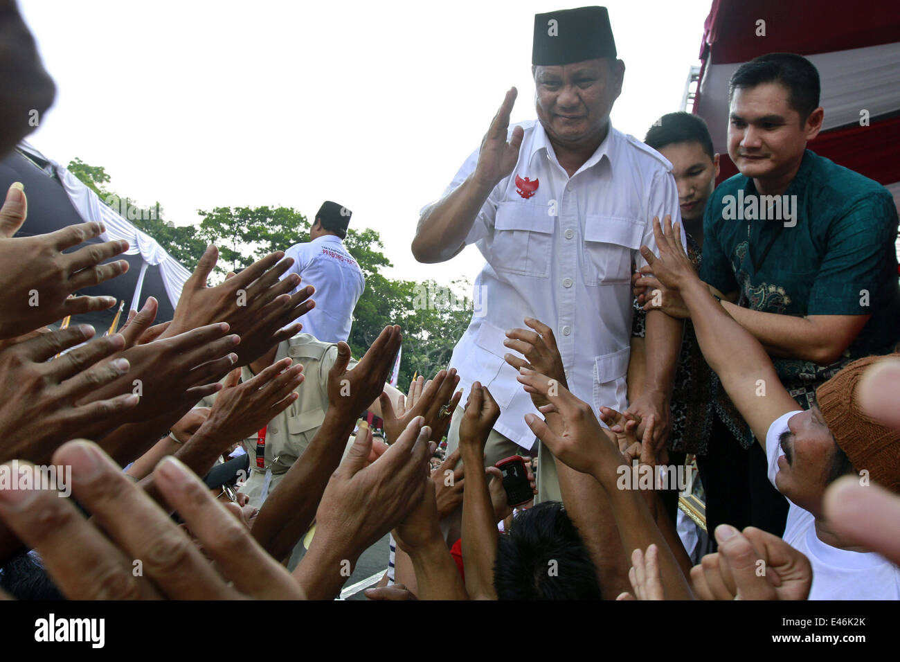 Central Java, Indonesia. 2nd July, 2014. JULY 2:Indonesian Presidential ...