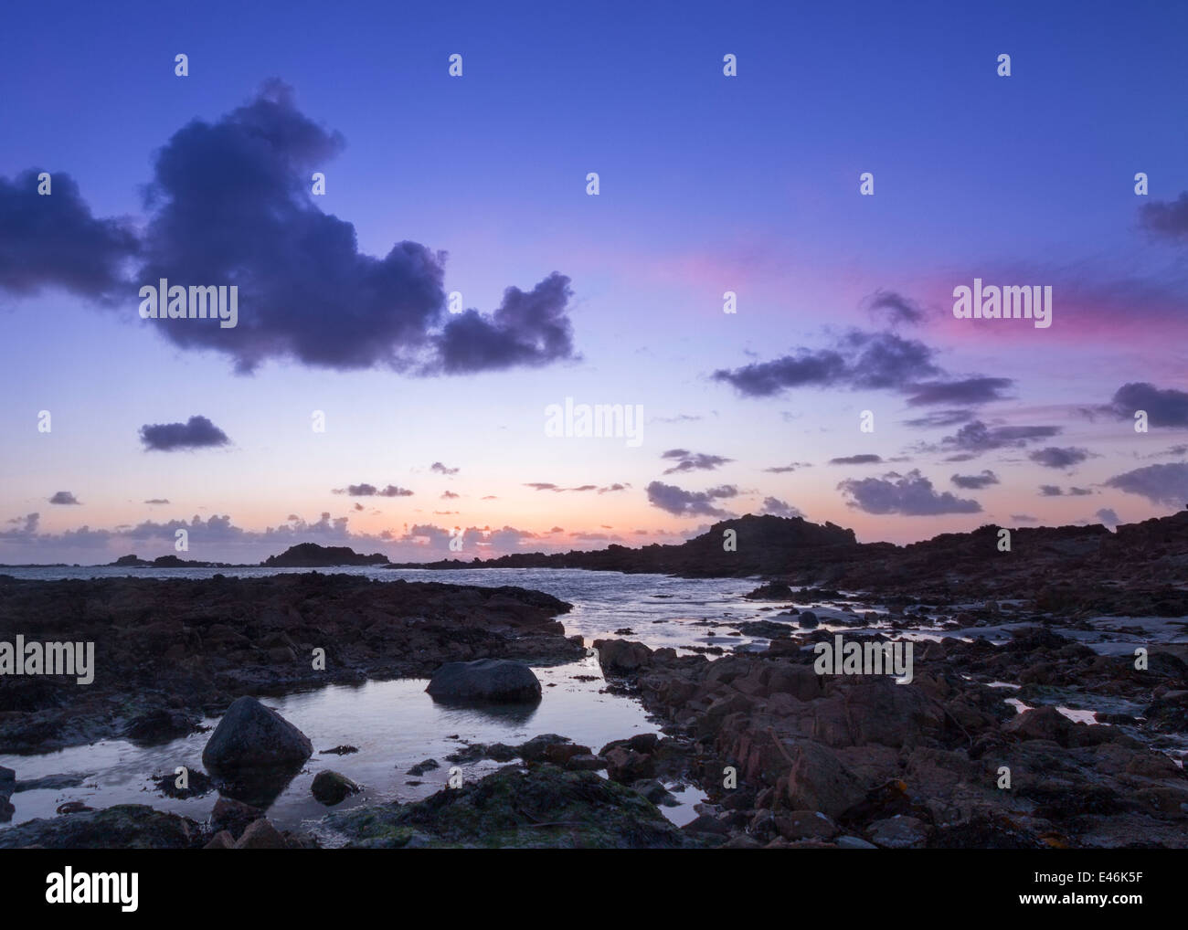 Guernsey channel islands night hi-res stock photography and images - Alamy