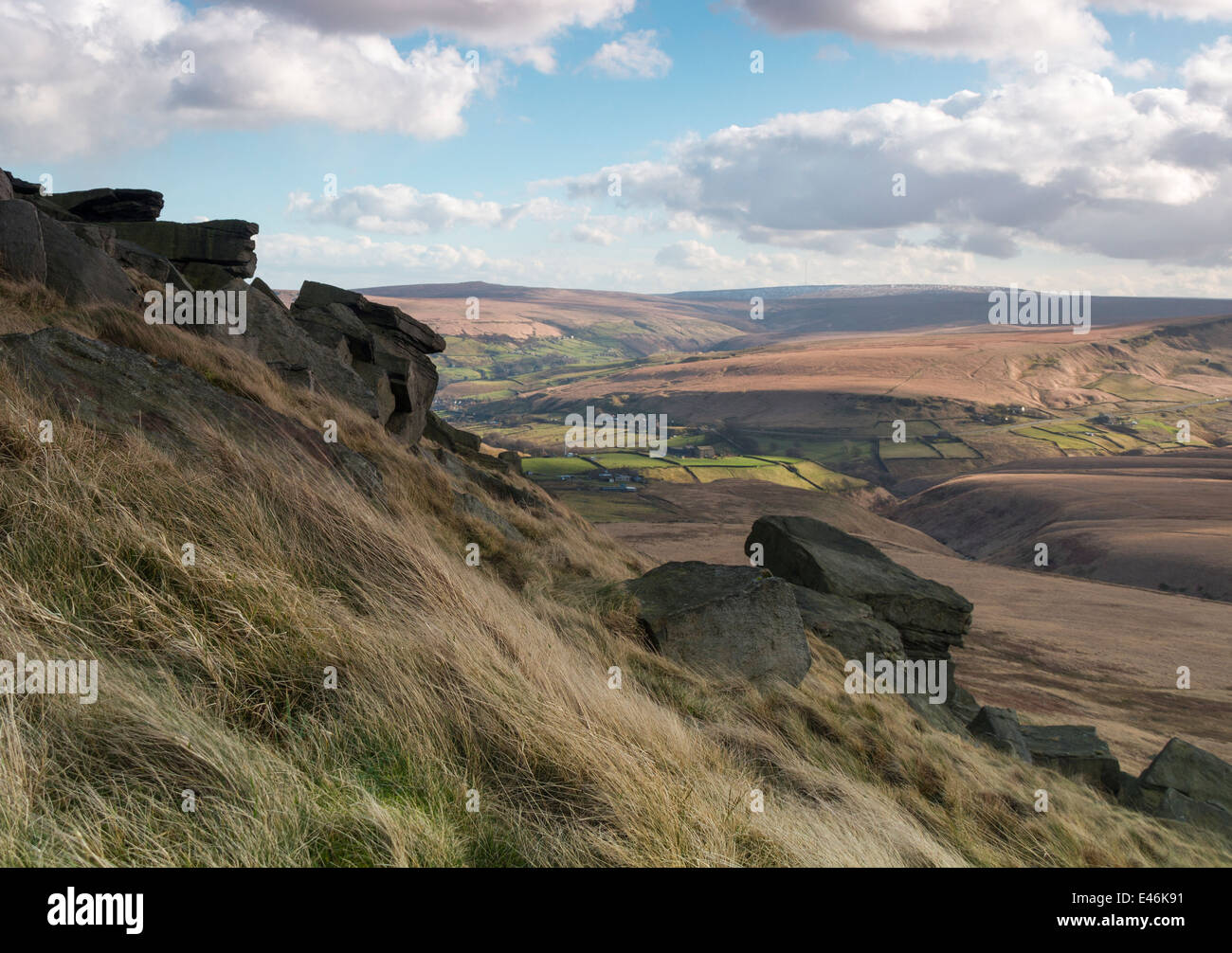 Buckstone edge calderdale west yorkshire Stock Photo - Alamy