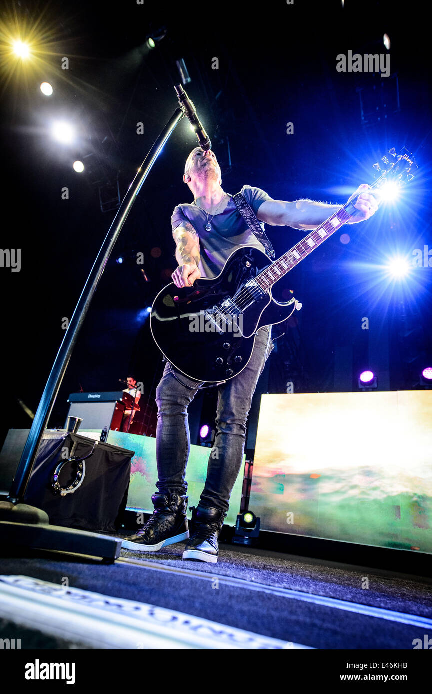 Toronto, Ontario, Canada. 3rd July, 2014. American rock band Daughtry ...