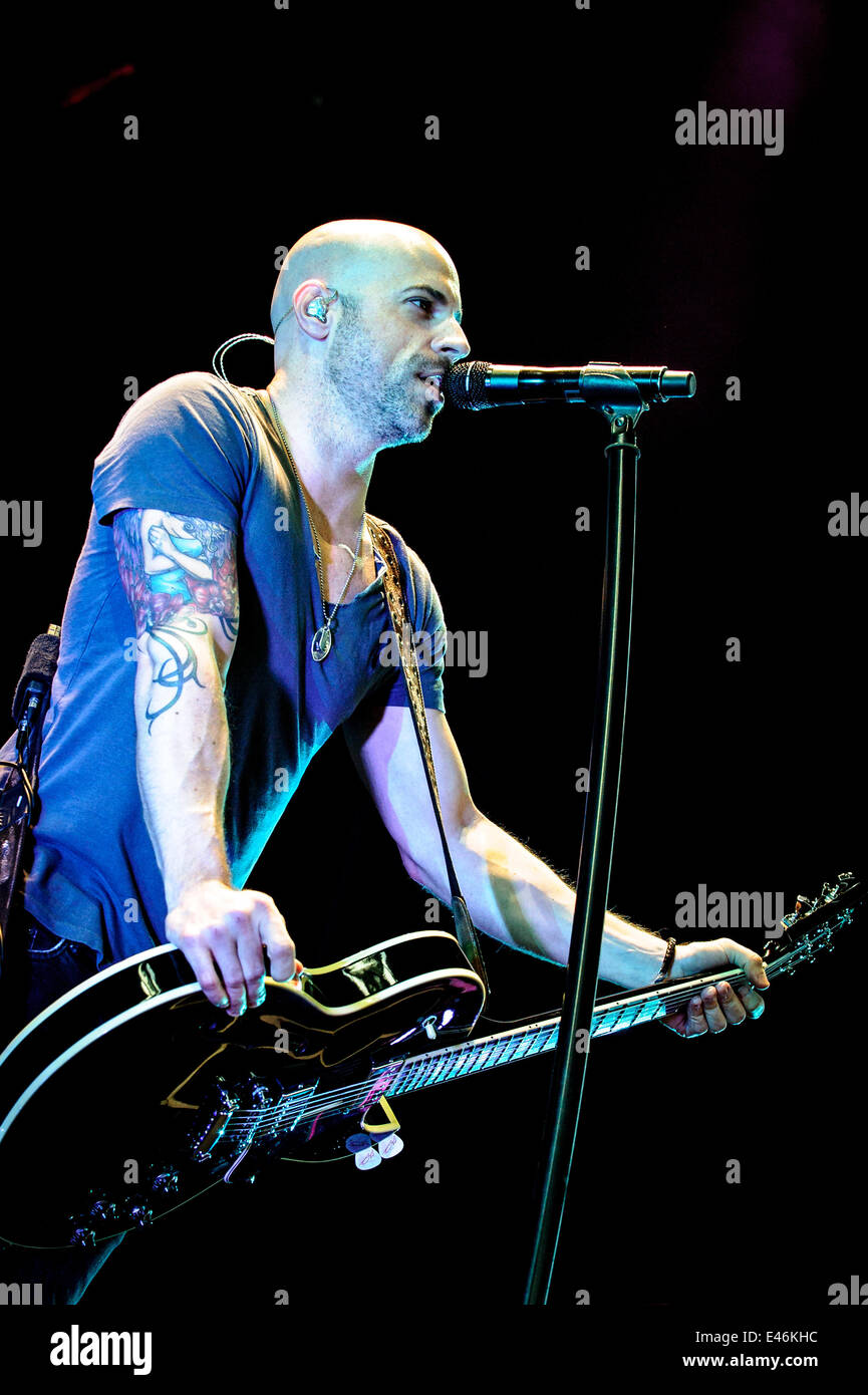 Toronto, Ontario, Canada. 3rd July, 2014. American rock band Daughtry ...