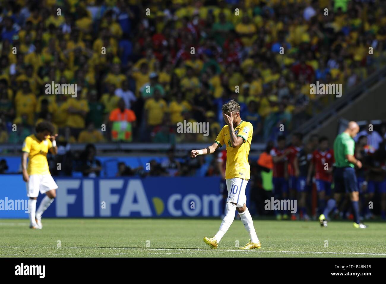 Neymar brazil 2014 hi-res stock photography and images - Alamy