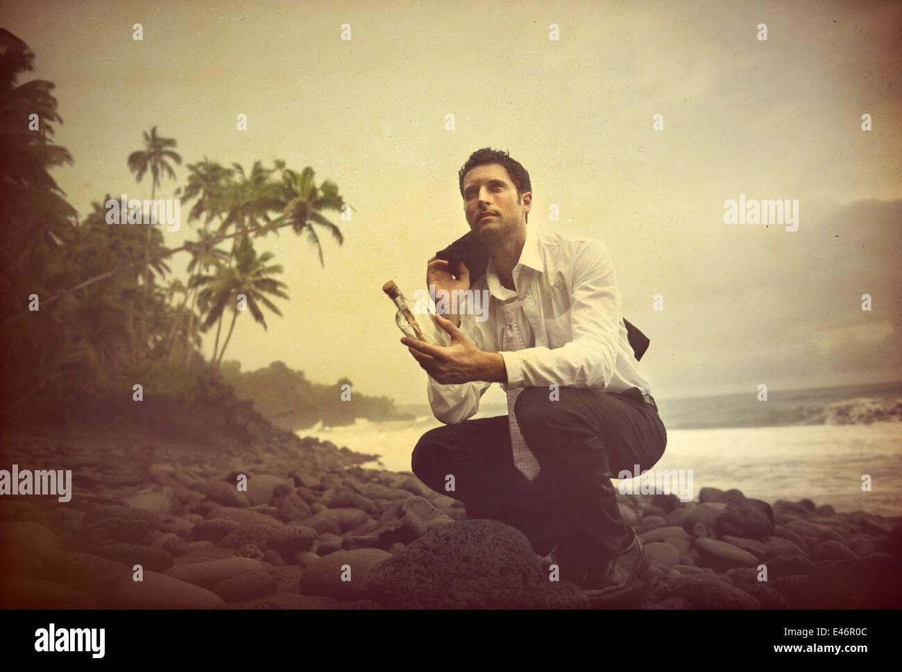 Shipwrecked person hi-res stock photography and images - Alamy