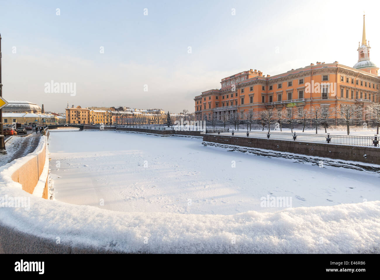 Russian castle snow hi-res stock photography and images - Alamy