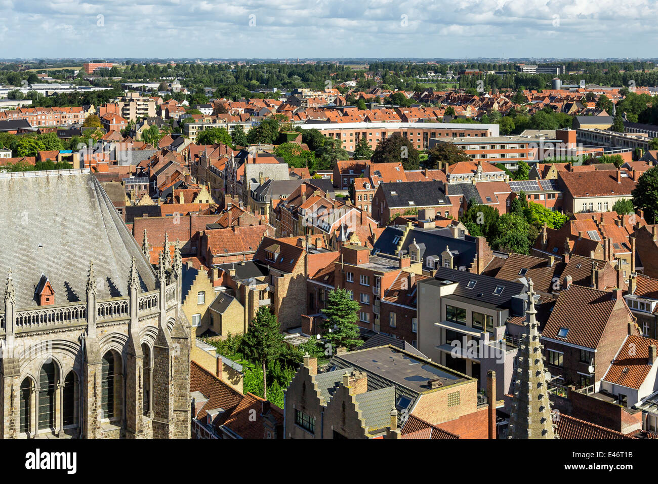 St. Martins Cathedral Ypres Stock Photos & St. Martins Cathedral Ypres ...