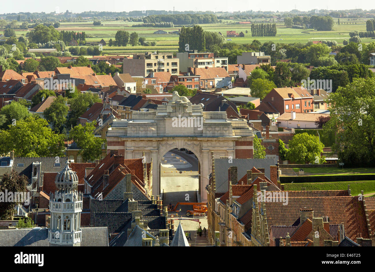 Ypres city centre hi-res stock photography and images - Alamy