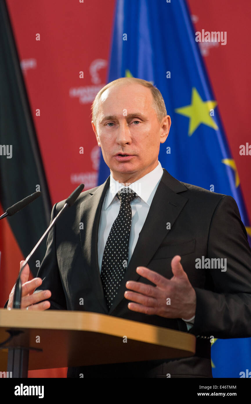 Berlin, Germany, Vladimir Putin, President of the Russian Federation ...
