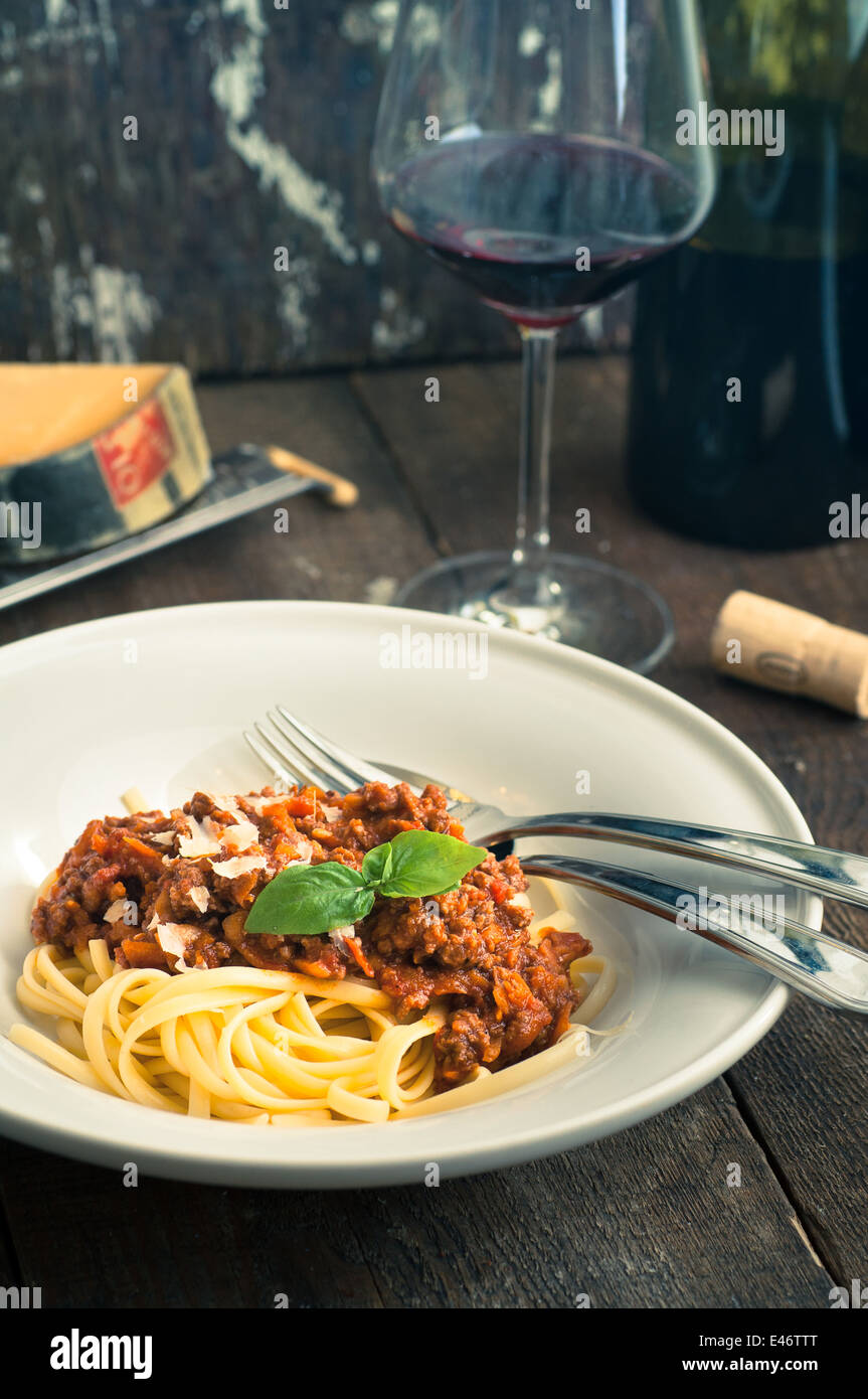 Poznan, Poland, Spaghetti Bolognese Stock Photo - Alamy
