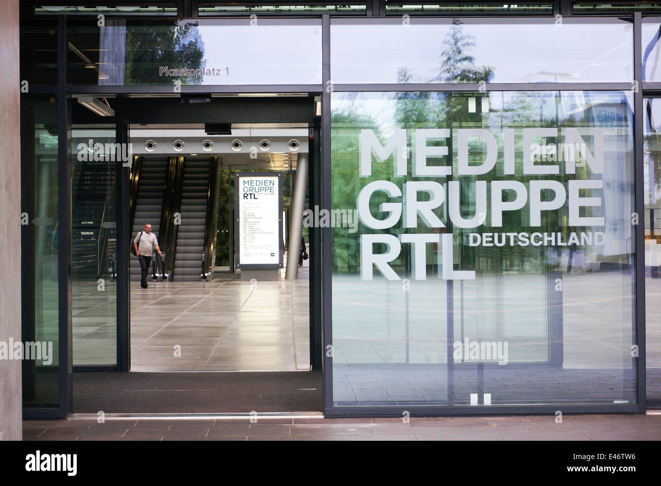 Germany: Main entrance of RTL Group Germany HQs, Cologne. Photo from 22 ...