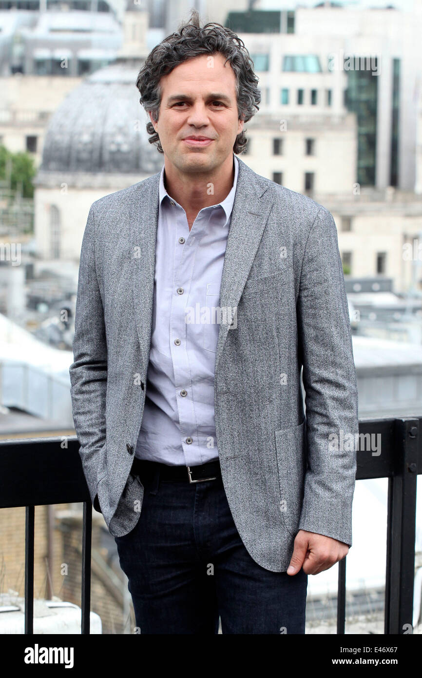 Mark Ruffalo attend a photocall for 'Begin Again', London. 02/07/2014 ...