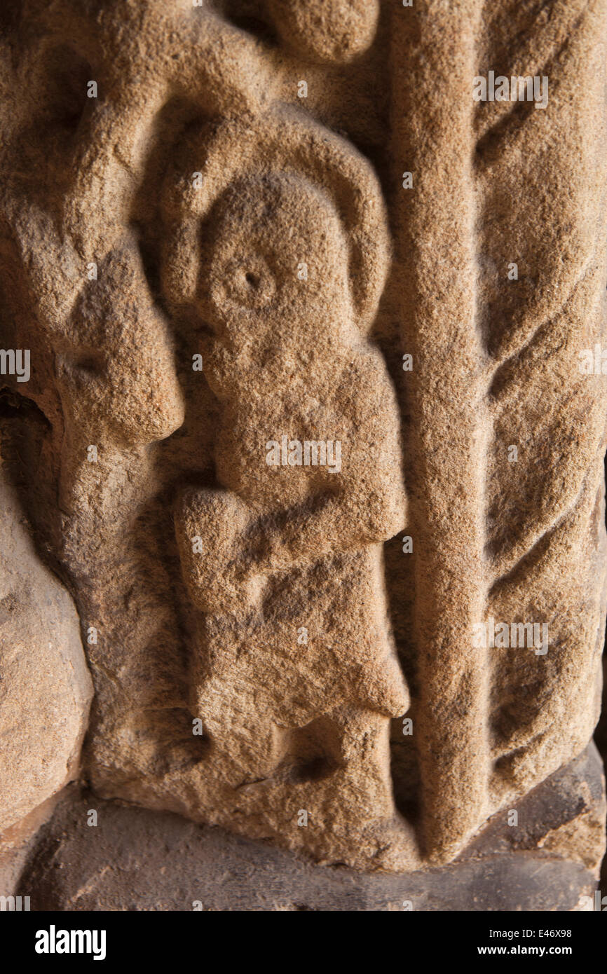 UK, Derbyshire, Peak District, Bakewell, All Saints Church porch ...