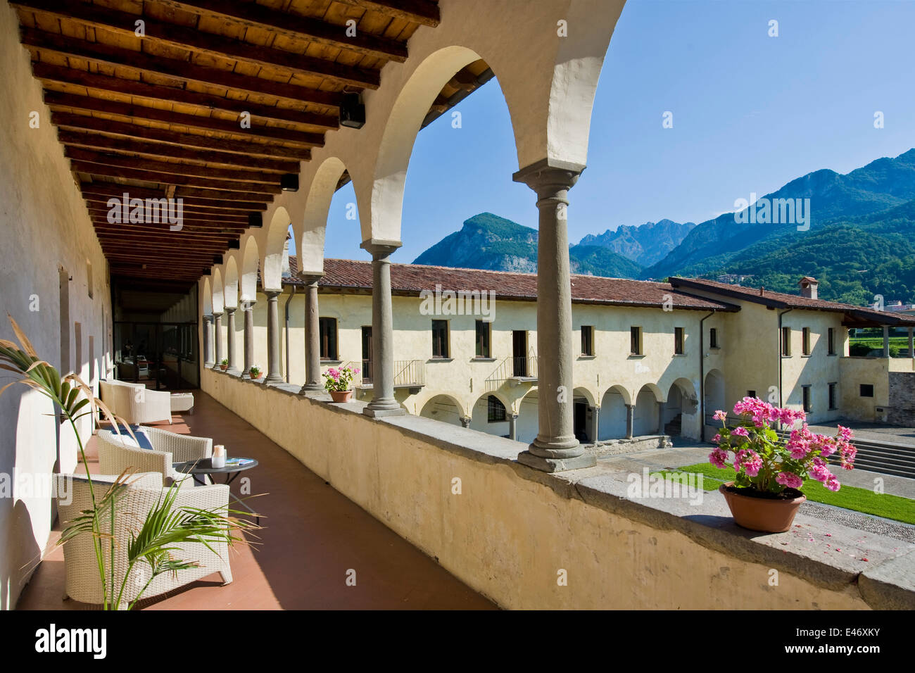 Italy, Lombardy, Calolzicorte, Monastero del Lavello Stock Photo - Alamy