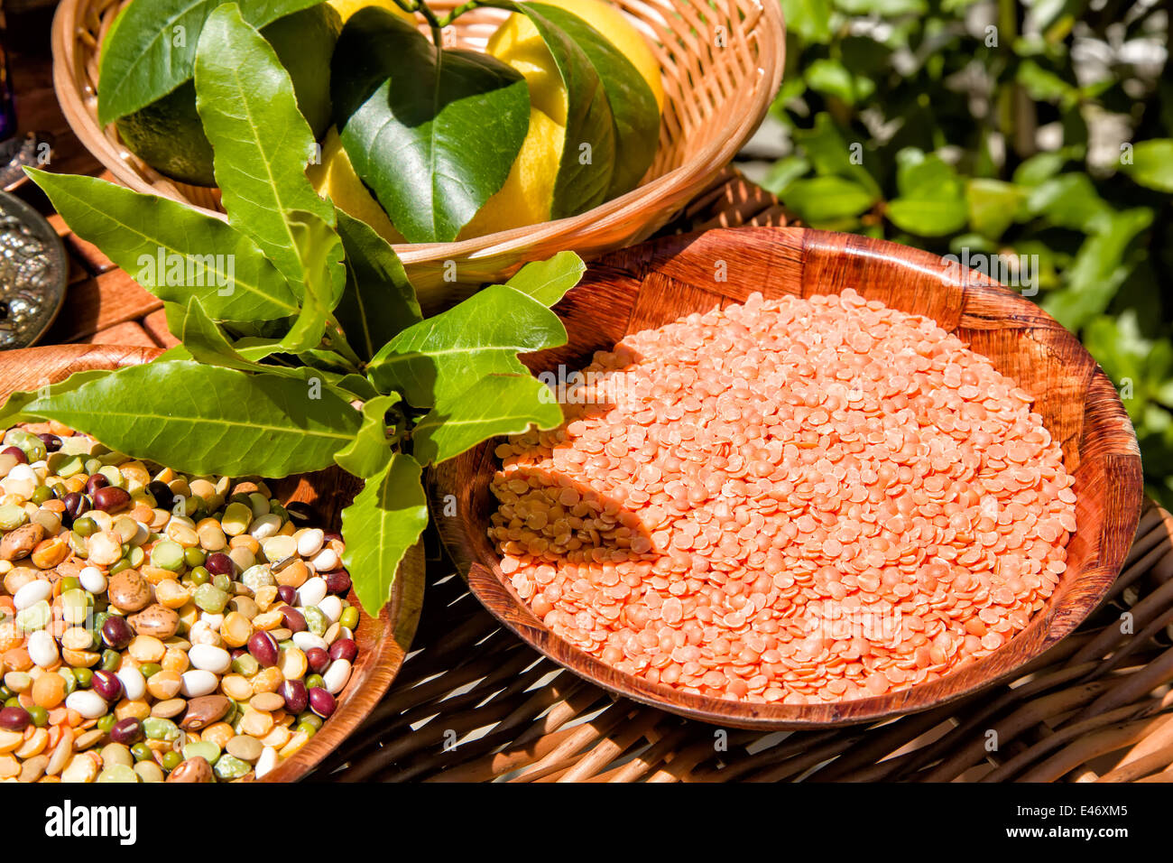 Legumes are an important component of Arabian cuisine Stock Photo - Alamy