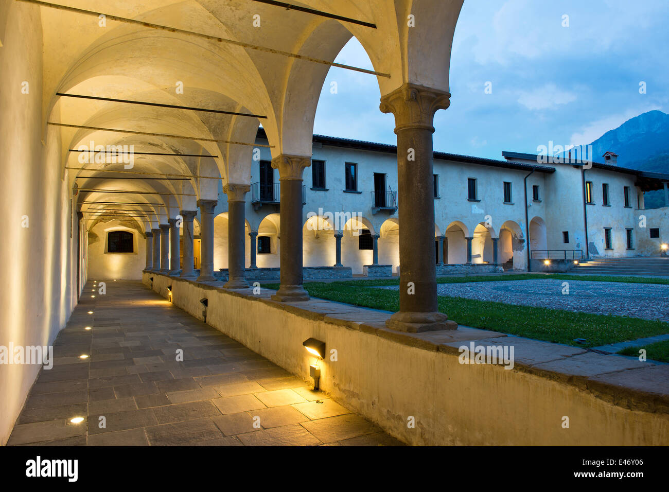 Italy, Lombardy, Calolzicorte, Monastero del Lavello Stock Photo - Alamy