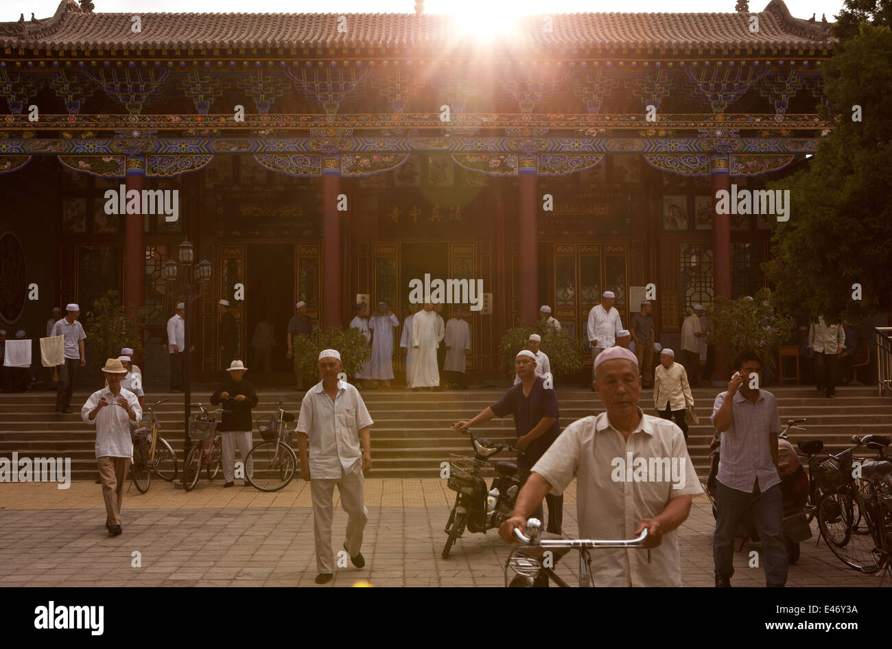Hui ningxia mosque hi-res stock photography and images - Alamy