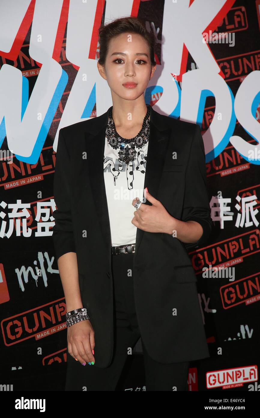 Taipei. 3rd July, 2014. Actress Ning Chang attends 2014 MILK Awards in ...