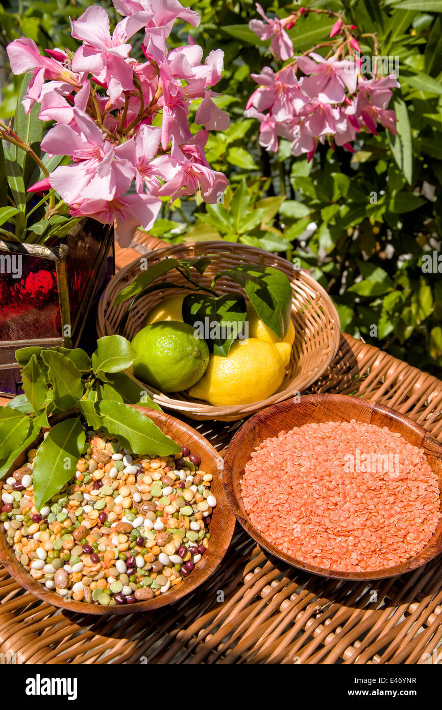 Legumes are an important component of Arabian cuisine Stock Photo - Alamy