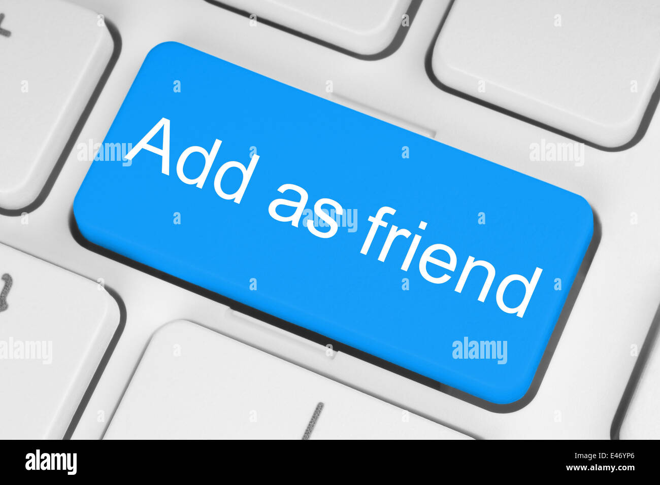 Social media concept on keyboard background Stock Photo - Alamy