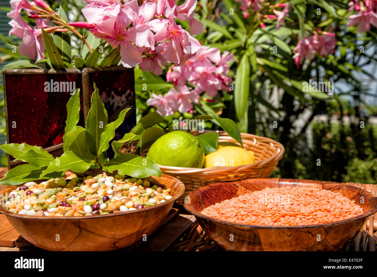 Legumes are an important component of Arabian cuisine Stock Photo - Alamy
