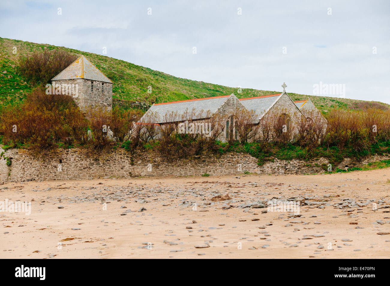 Gunwalloe Church Cove, Cornwall Stock Photo - Alamy