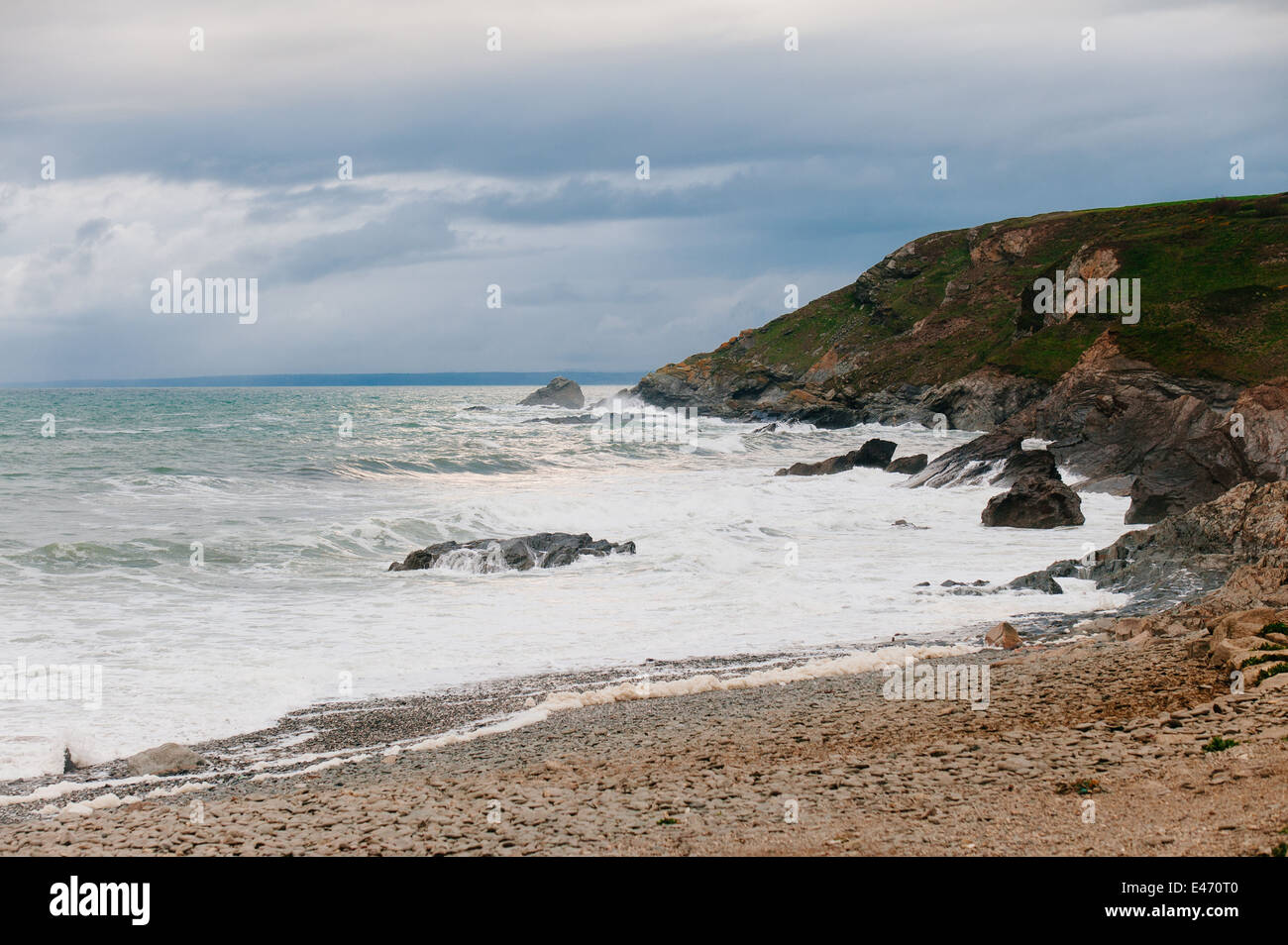Gunwalloe Cove, Cornwall Stock Photo - Alamy